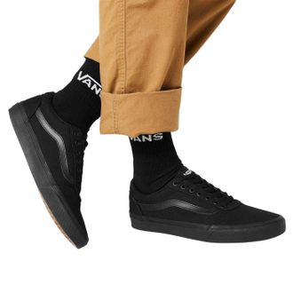 Vans Ward Sneaker f&uuml;r Kinder, Wildleder, Niedrig geschnitten (Schwarz)