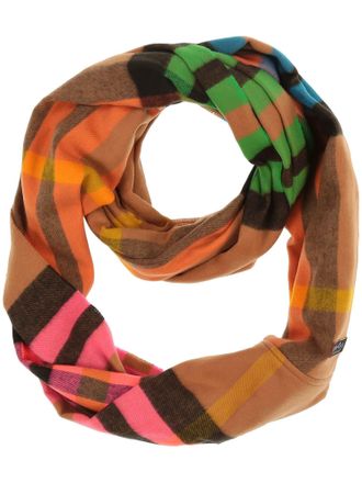 Fraas Cashmink Loop Schal 56 x 70 cm - Weicher als Kaschmir - Karierter Schlauch-Schal für Damen