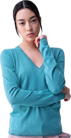 Liu Jo V-Ausschnitt Strickware - - Knitwear - Damen - Blau - L