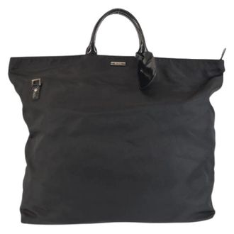 Gucci Pre-owned Nylon Tote Bag - - Pre-owned - Damen - Schwarzk - ONE SIZE