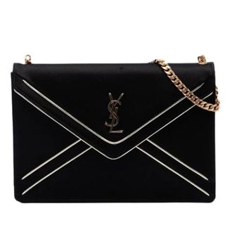 Saint Laurent Sac port&eacute; &eacute;paule Gaby Pre-owned - Femme - Pre-owned - Noir - Taille: ONE Size