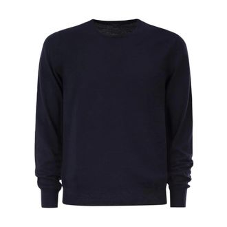 Kiton Rundhals-Langarmpullover - - Knitwear - Herren - Blau - 2XL