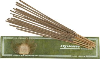 Guru Shop Handmade Räucherstäbchen aus Nepal, Himalayan Flower Incense - Opium, 22x5x0 cm