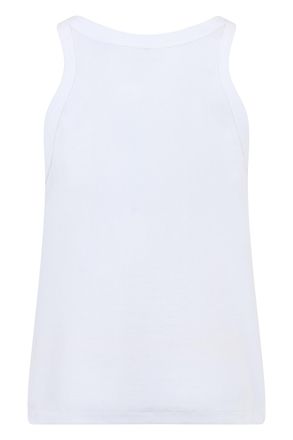 Toteme Womens Cotton Top White Vests & Tank Tops
