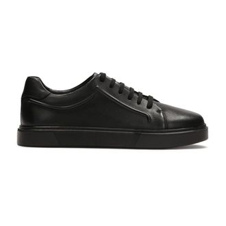 Kazar Schwarze gepr&auml;gte Sneakers - - Shoes - Herren - Schwarzk - 44 EU