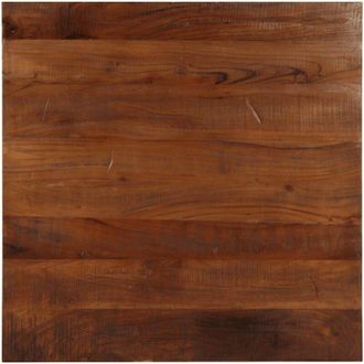 vidaXL vidaXL Dessus de table 90x90x3,8 cm carr&eacute; bois massif de r&eacute;cup&eacute;ration