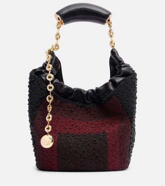 Loewe Sac Squeeze Mini en cuir à perles