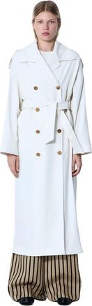 Max Mara Damen, Mäntel, Weiß, 3XSGröße