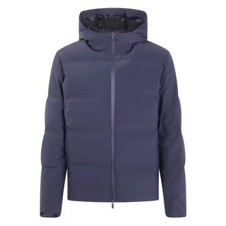 Herno Stilvolle Cropped Impact Jacke - - Jackets - Herren - Blau - XL