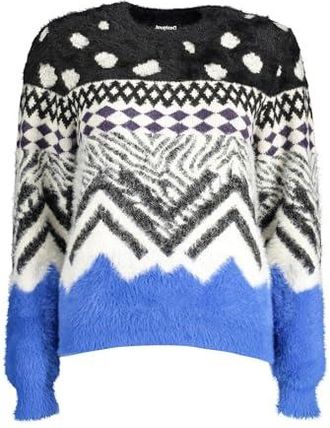 Desigual Black Jers_Colorado 2000 Noir Pull, XL Femme