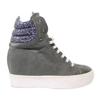 Lemar&eacute; Femme, Chaussures, Gris, Taille: 40 EU Wedges