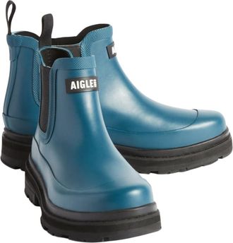Aigle Herren Soft Rain M2 Regenstiefel, Storm Blue, 40 EU