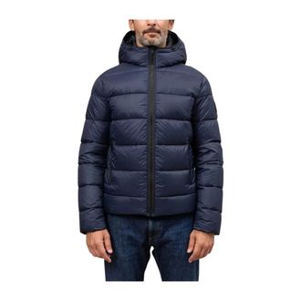 Fay Double Front Daunenjacke - - Jackets - Herren - Blau - XL
