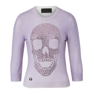 Philipp Plein Damen, Strickwaren, Rosa, MGr&ouml;&szlig;e