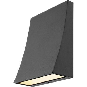 SLV Appliques ext&eacute;rieures led delwa applique ext&eacute;rieure anthracite led 10W 3000K IP44 1000342