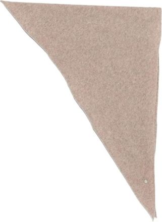 Roberto Collina Geb&uuml;rsteter Dreiecksschal - - Accessories - Herren - Beige - ONE SIZE