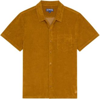 Vilebrequin Homme, Chemises, Vert, Taille: M Terry Bowling Shirt Solid