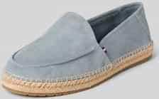 Tommy Hilfiger Loafer aus Wildleder mit Seil-Sohle