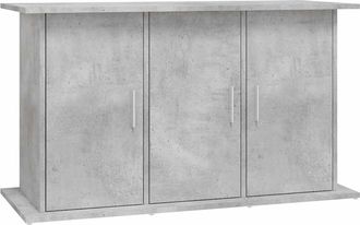 Generic Aquariumständer, Aquarium Unterschrank, Aquarium Tisch, Aquarienschrank mit 4 Fächer, Aquarienunterschrank, Terrarium Schrank für Sicheren Stand, Weiß