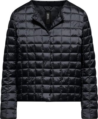 Bomboogie Femme, Vestes, Bleu, Taille: 42 FR Veste Courte Matelass&eacute;e