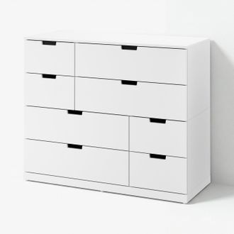IKEA NORDLI Kommode mit 8 Schubladen
