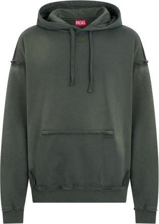 Diesel Homme, Sweatshirts et sweats &agrave; capuche, Vert, Taille: L Sweat &agrave; capuche