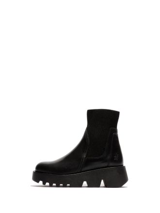 FLY London Fly London Damen Zool317fly Fashion Boot, Schwarz, 40 EU