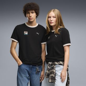 Puma T-shirt Ringer FUTURE.PUMA.ARCHIVE Unisexe, V&ecirc;tements, Noir, XXL