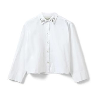 Sofie Schnoor Wei&szlig;e Baumwollbluse Ellidasw 0132 - - Blouses & Shirts - Damen - Wei&szlig; - XL