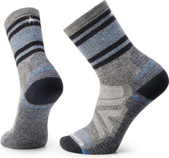 Smartwool Unisex Hike Full Cushion Lolo Trail Crew Socks Hike Full Cushion Lolo Trail Crew Socken, Ash Charcoal