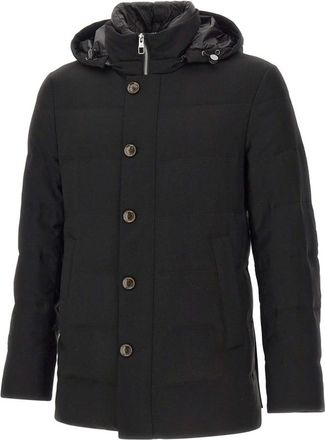 Montecore Homme, Vestes, Noir, Taille: XL Veste en duvet de laine