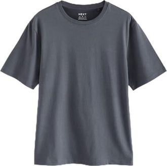 Next T-Shirt Épais pour Homme à Col Ras du Cou, 100% Coton, T-Shirts pour Homme