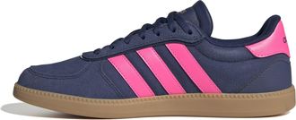 adidas Damen BREAKNET Sleek Shoes, Dark Blue/Lucid pink/Gold met., 36 2/3 EU