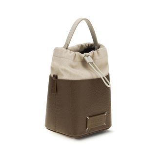 Maison Margiela Womens Brown Calf Leather Bos Taurus Backet Bag