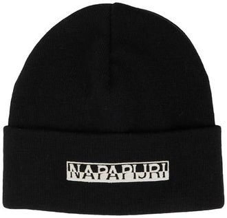 Napapijri Farae Beanie Bonnet, Noir, Taille Unique Homme