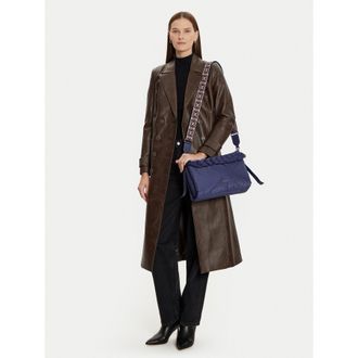 Coccinelle Handtasche Coccinelle RT2 Boheme Puffy Nylon E1 RT2 19 02 01 Dunkelblau