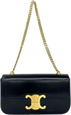 Celine Sac bandouli&egrave;re vintage Pre-owned - Femme - Pre-owned - Noir - Taille: ONE Size