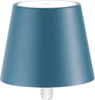 Zafferano Poldina Stopper Lampe, Kabellose und Wiederaufladbare Flaschenlampe mit Touch Control, Geeignet für den Innen- und Außenbereich, Dimmer, 2200-3000 K, 