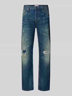 Tommy Hilfiger Regular Fit Straight Jeans aus reiner Baumwolle Modell DOVER