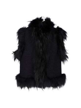 Fendi Fur Detail Gilet