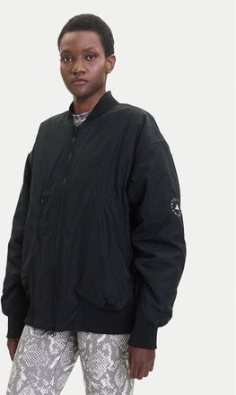 adidas adidas by Stella McCartney Bomberjacke True Nature JF8466 Schwarz Oversize