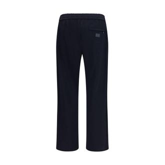 Dolce & Gabbana Jersey with Drawstring Waistband Joggers - Navy