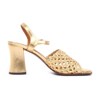 Chie Mihara Goldene Pausa Damensandalen - - Shoes - Damen - Gelb - 37 EU