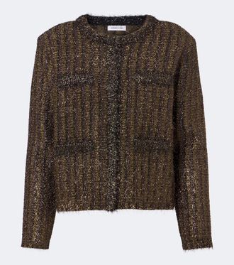 Veronica Beard Cropped-Jacke Keziah aus Strick