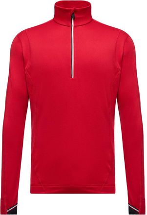 Moncler Moncler Polartec Half-zip Sweatshirt, Men, Red, Size: L