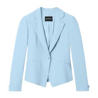Emporio Armani Damen, Jacken, Blau, XSGr&ouml;&szlig;e