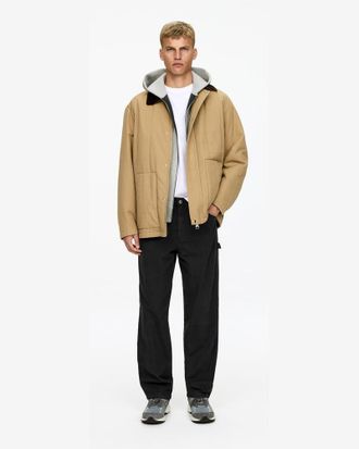 Arket Weite Workwear-Hose -Blau