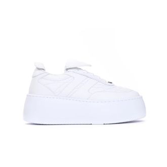 Giuseppe Zanotti Wei&szlig;e Plateau-Sneakers - - Shoes - Damen - Wei&szlig; - 40 EU