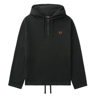 Fred Perry Kapuzenpullover, Nachtgr&uuml;n