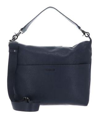 Mandarina Duck Cuir sac &agrave; &eacute;paule bandouli&egrave;re Mellow Leather Hobo Dress Blue bleu marine
